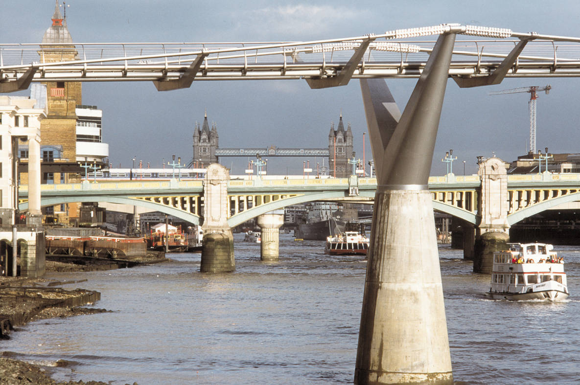 Millennium Bridge in London - China