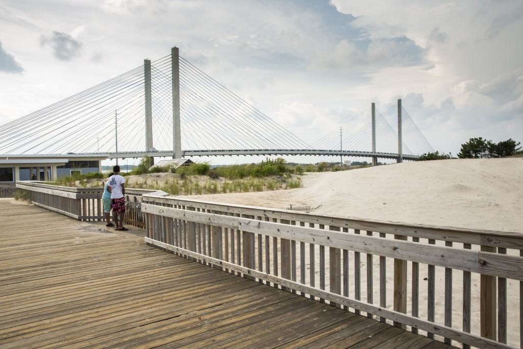 Charles W. Cullen Bridge at the Indian River Inlet