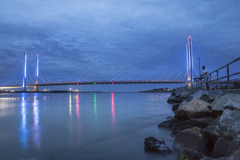 Charles W. Cullen Bridge at the Indian River Inlet