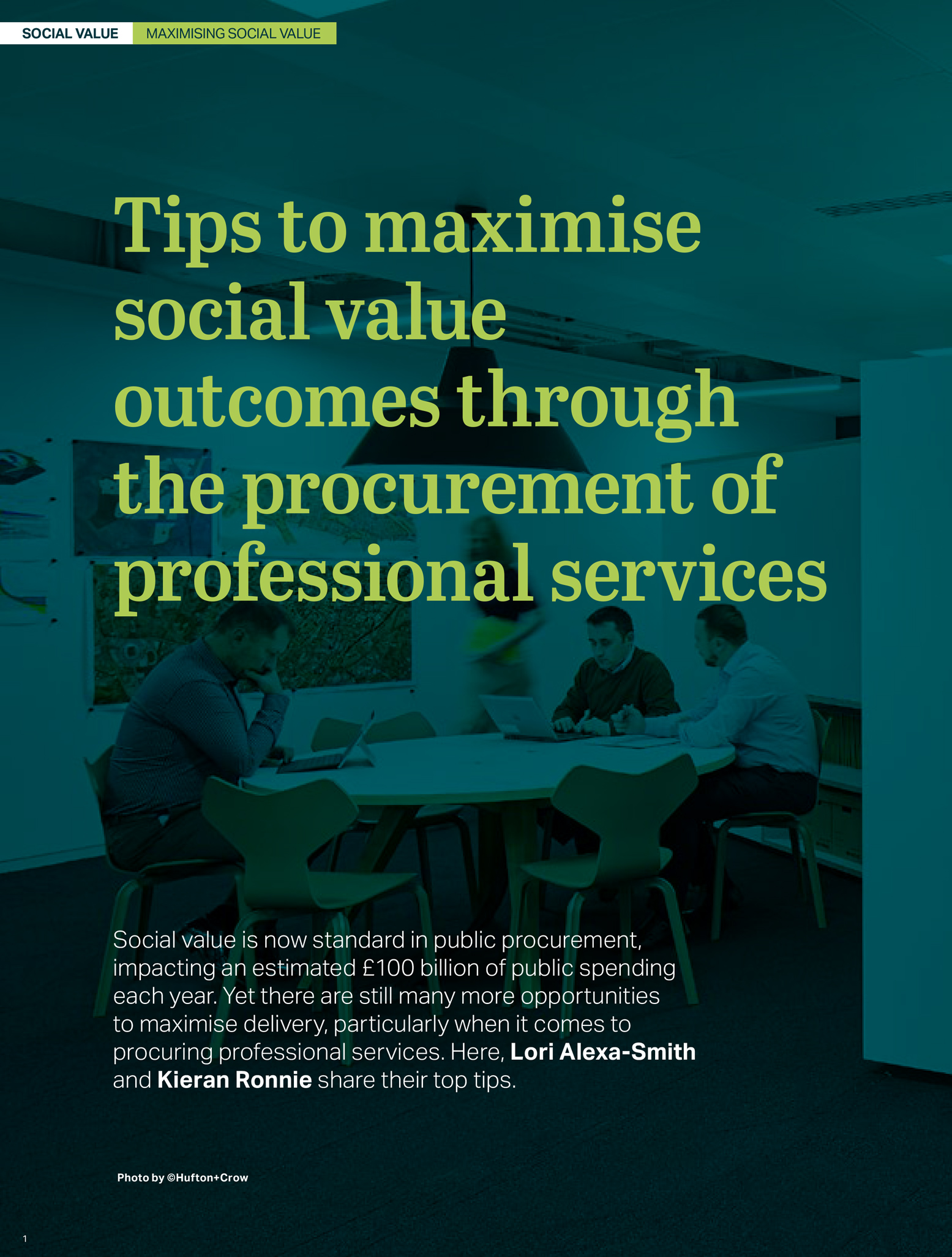 How can public procurement help deliver social value? Without Limits