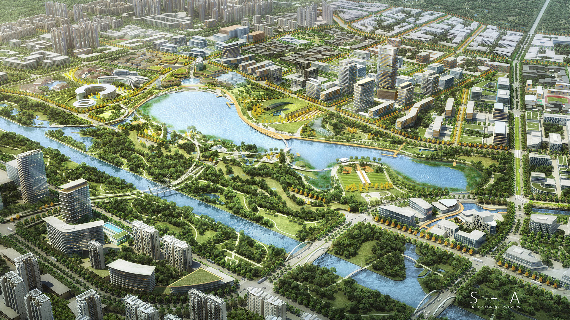 Chengdu International Innovation Riverside City